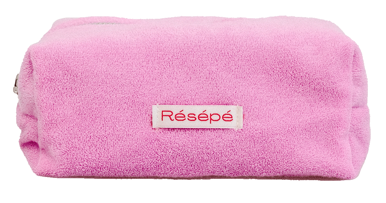 레세페 | Pluffy Pink Pouch 플러피 핑크 파우치 | 찹스틱스